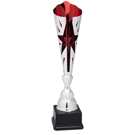 Fluted metal two tone medium trophy - Trophy medium - Trophy line